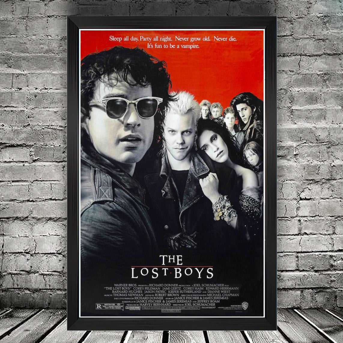 The Lost Boys Movie Poster