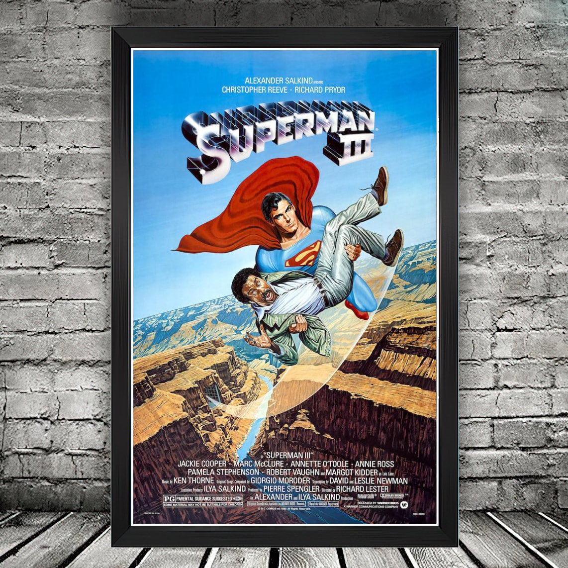 Superman 3 Movie Poster