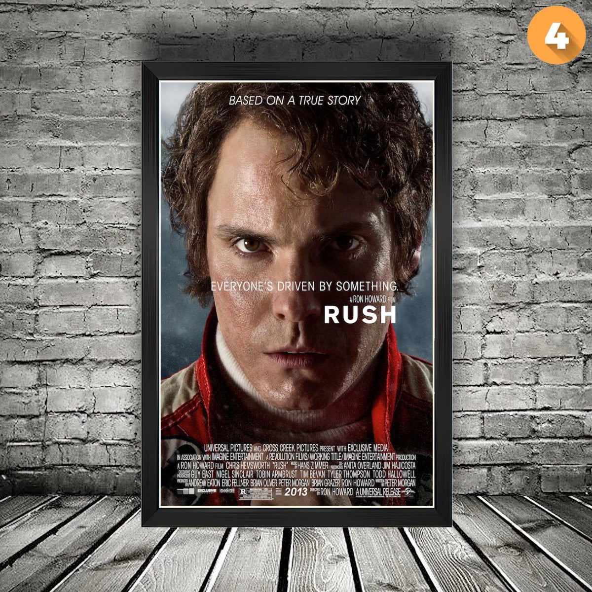 Rush Poster Ron Howard