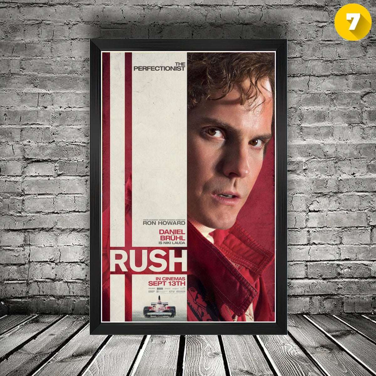 Rush Poster Ron Howard