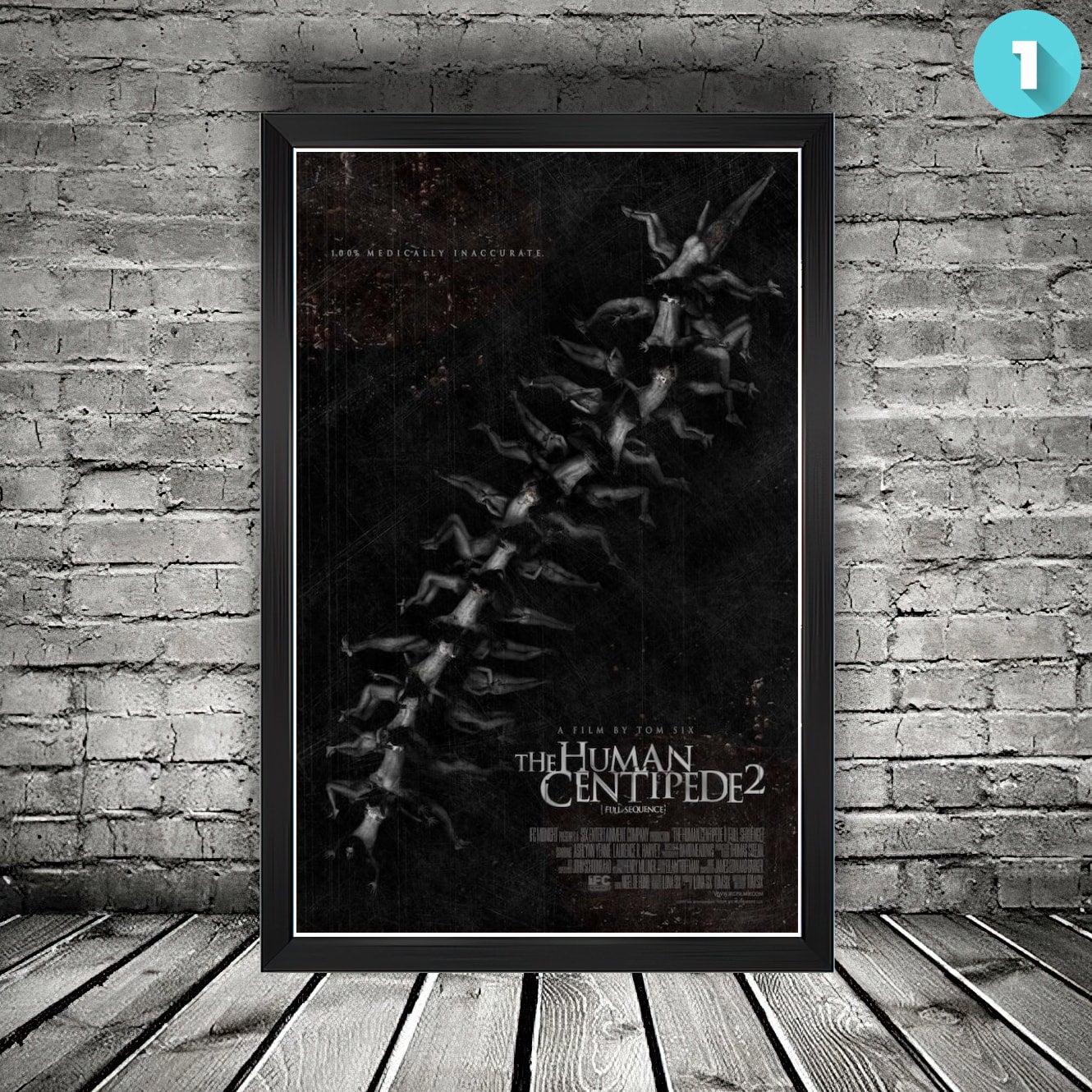 The Human Centipede 2 Poster