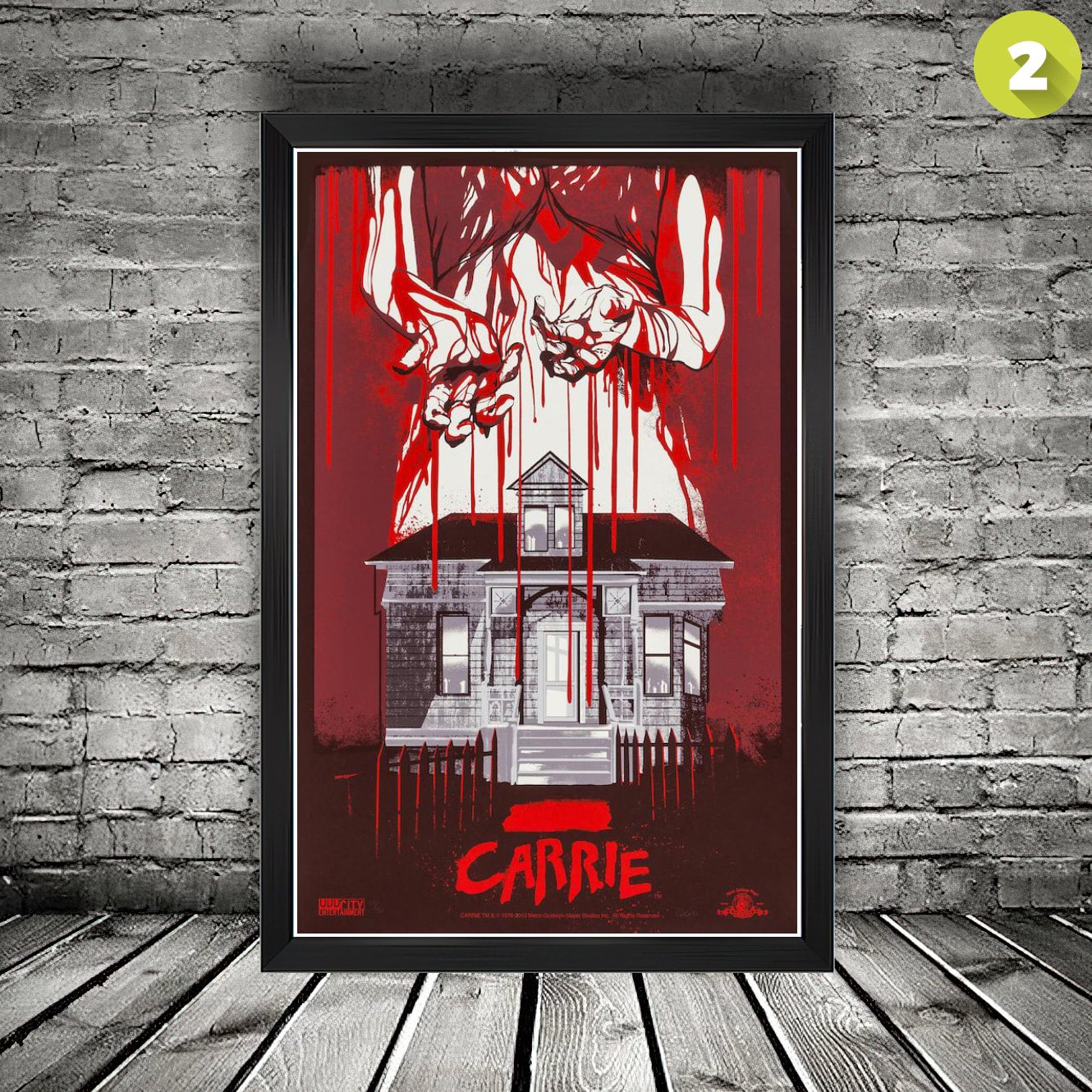 Carrie 1976 Movie Poster